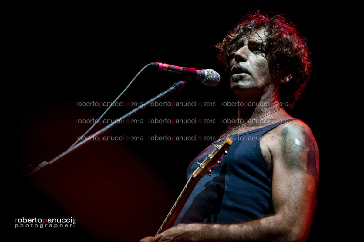 foto concerto Bobo Rondelli - Villa Ada 23-07-2015