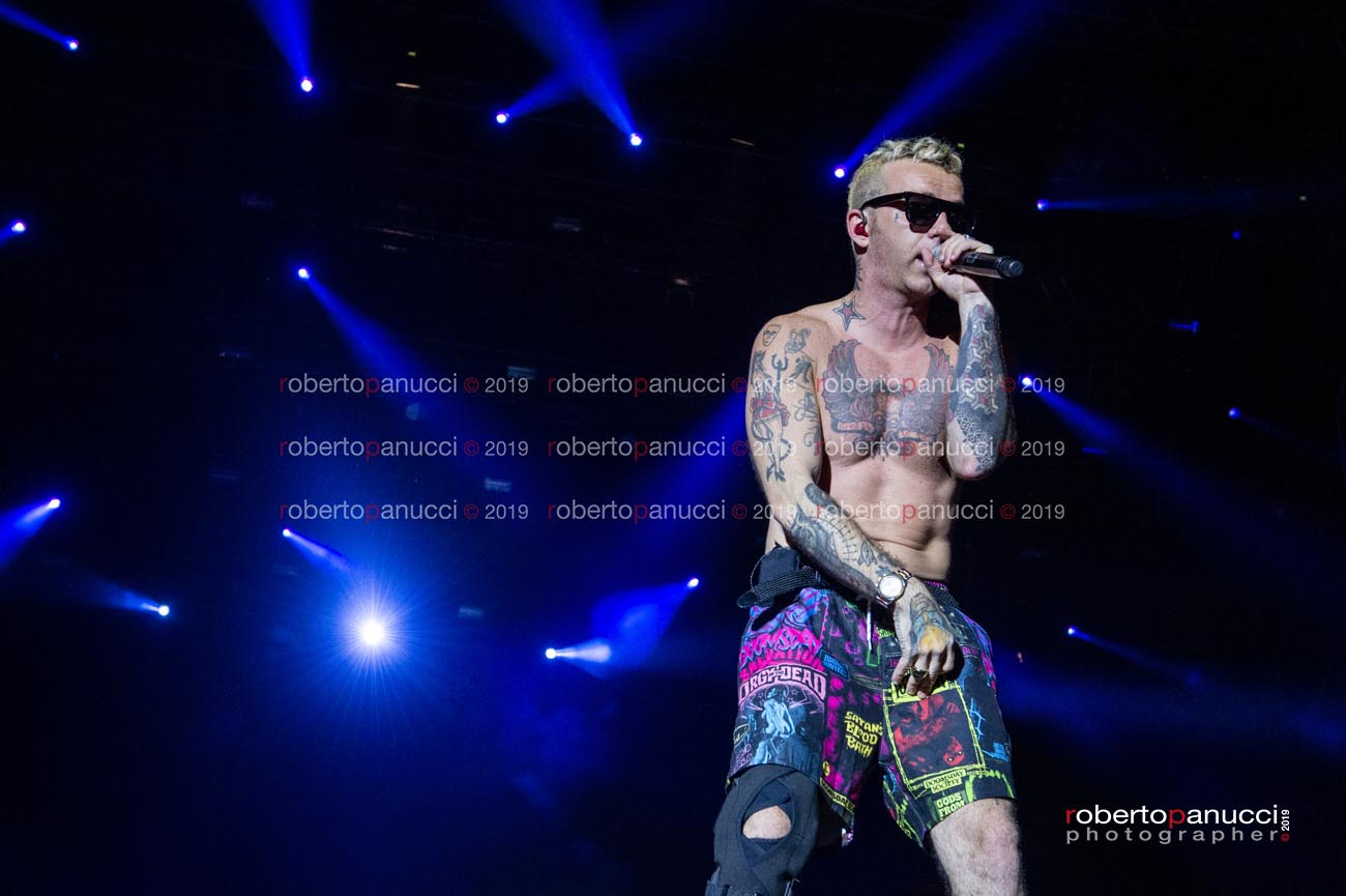 foto concerto Salmo - Rock in Roma 12-07-2019